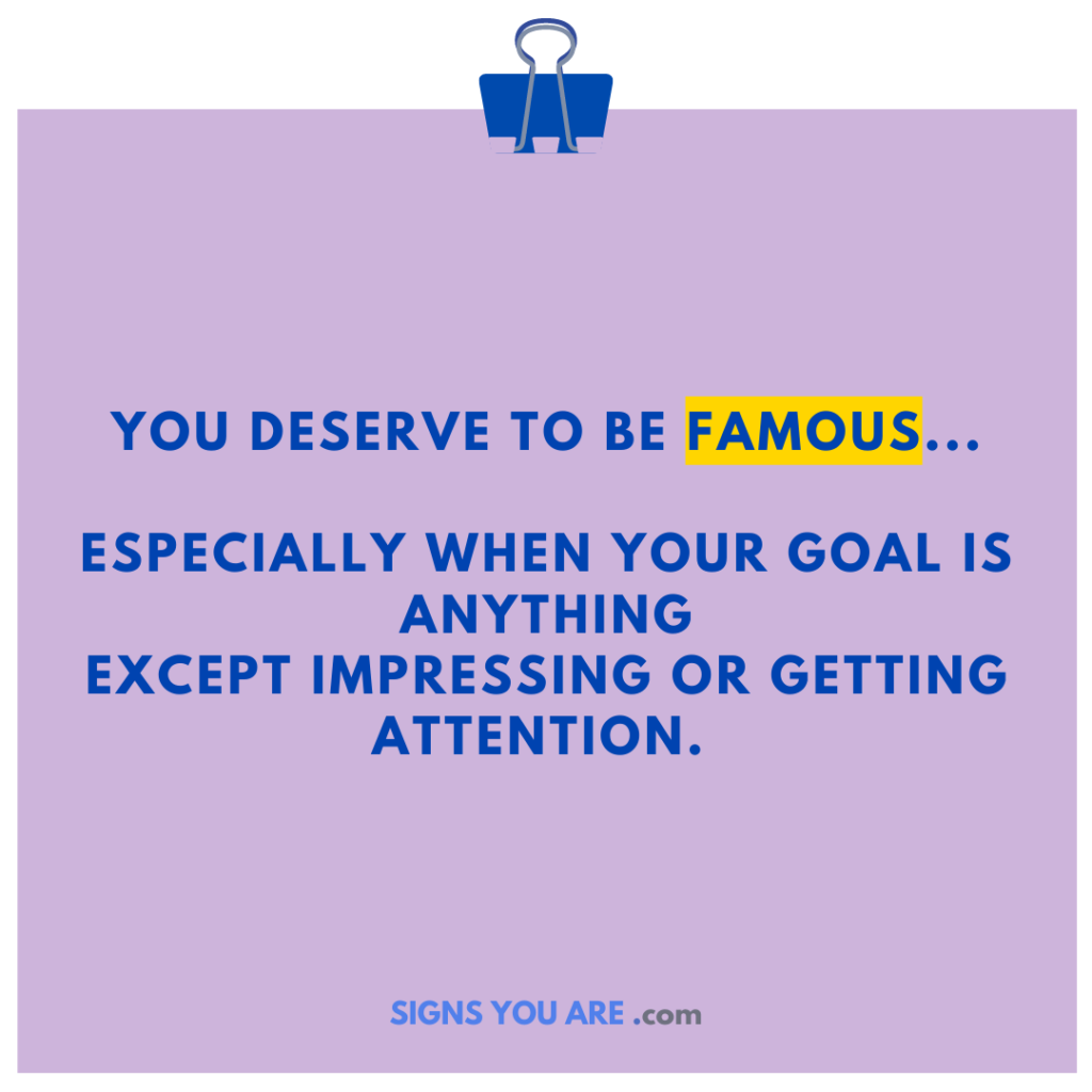 19 Popular Signs You'll Be Famous One Day (Believe It!) • Signs You Are...