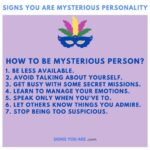 19 Signs You Are Mysterious Personality (Which Attract Others Naturally ...