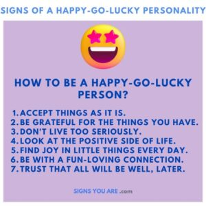 8 Signs Of A Happy-Go-Lucky Personality (And, How To Be Like Them ...