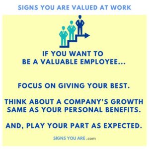 12 Signs You Are Valued At Work (By Your Boss And Company) • Signs You ...