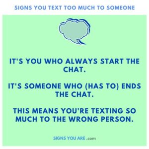 14 Signs You Text Too Much To Someone • Signs You Are...